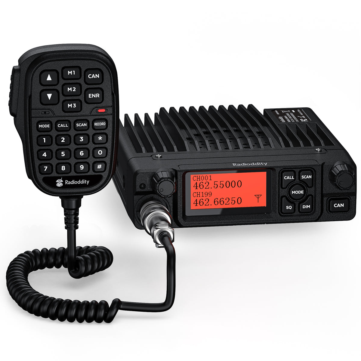 Radioddity DB40-G GMRS Mobile Radio | 40W | Repeater Capable | 199 Cha
