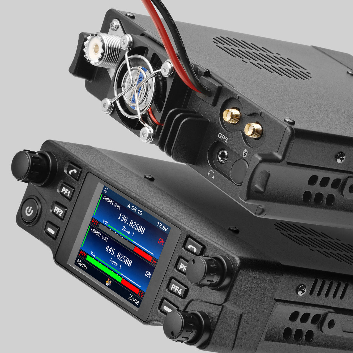 Radioddity DB40-D DMR Mobile Radio | 40W | Analog & Digital | VHF & UHF ...